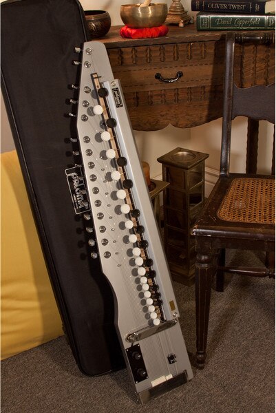 Paloma Electronic Shahi Baaja - Silver - www.ensoulmusic.com