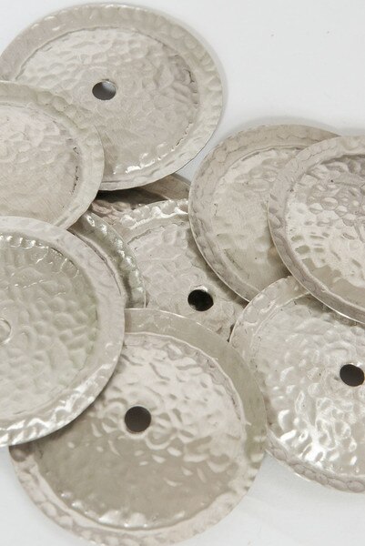 Mid-East White Copper Jingles 100-Count - www.ensoulmusic.com