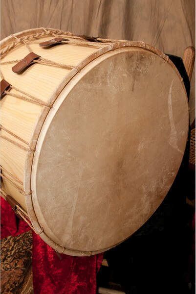 Mid-East Rope Tuned Tupan Drum 20-Inch - www.ensoulmusic.com