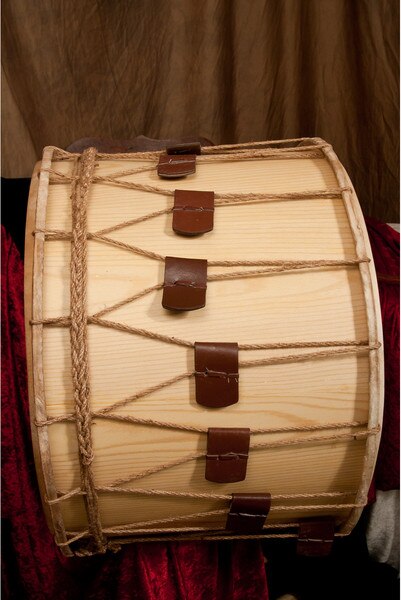 Mid-East Rope Tuned Tupan Drum 20-Inch - www.ensoulmusic.com